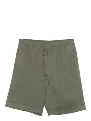 Canali Linen Shorts - Green