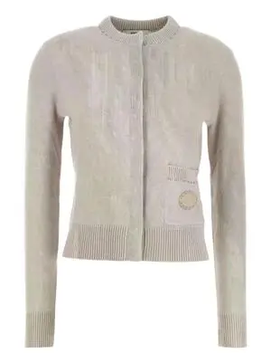 Fendi Knitted Cardigan - Neutrals