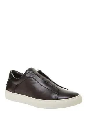 To Boot New York Cale Leather Sneakers Ebony