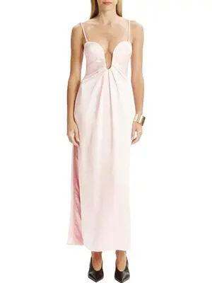 BARDOT Bardot Clea Satin Evening Dress