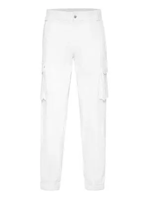 Philipp Plein Cargo Trousers - White