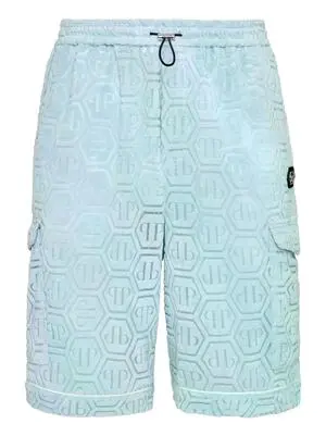 Philipp Plein Monogram Short - Blue