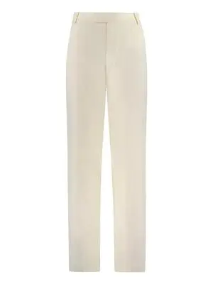 St. John High-waisted Trousers - Neutrals