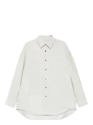 FENG CHEN WANG Pleated Shirt - Green