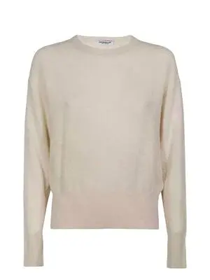DONDUP Logo-embroidered Sweatshirt - Neutrals