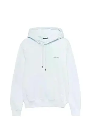 LANVIN Cotton Hoodie - Blue