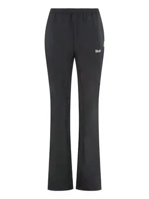 Rhude Stretch-desing Track Pants - Black