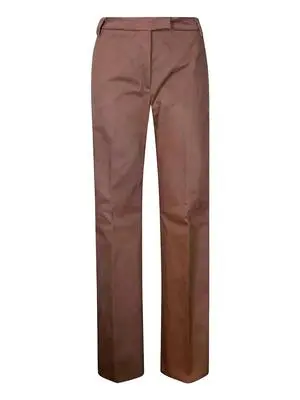 THELATEST Straight-leg Trousers - Brown