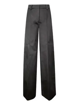 THELATEST Wide-leg Trousers - Black