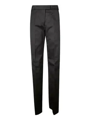THELATEST Straight-leg Trousers - Black