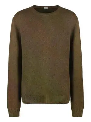Malo Crew-neck Cashmere Sweater - Brown
