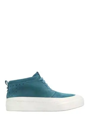 VOLTA Suede High-top Sneakers - Blue