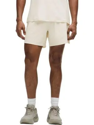 Lululemon Mile Maker Ripstop Lined Short 6 - Light Ivory