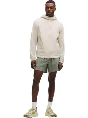 Lululemon Mile Maker Ripstop Lined Short 6 Willow Leaf