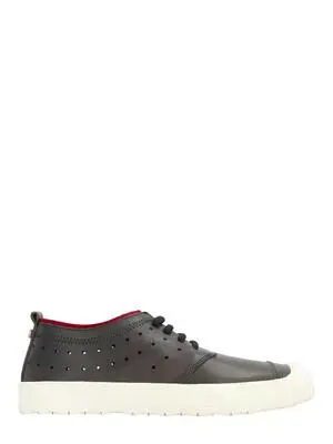 VOLTA Leather Low-top Sneakers - Black