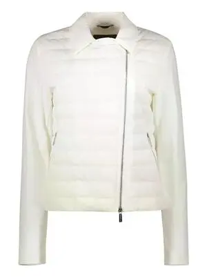MOORER Olivia Padded Jacket - White