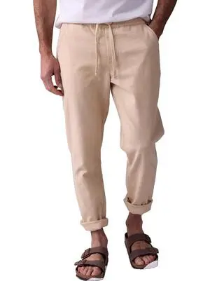 THE NORMAL BRAND The Normal Brand Texstretch Summer Drawstring Pants Sand Dune