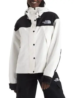 The North Face Dryvent™ Waterproof Mountain Jacket - White Dune Tnf Black