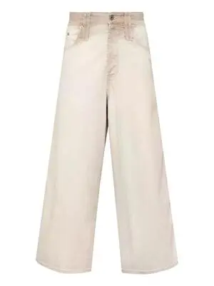 FEDERICO CINA Cropped Straight-leg Trousers - Neutrals