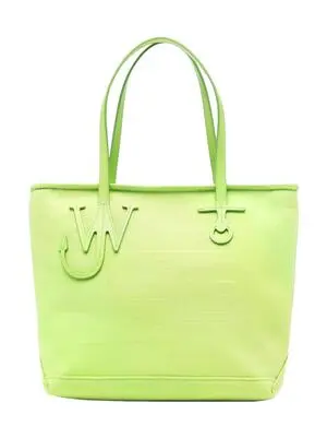 JW Anderson Logo-patch Tote - Green