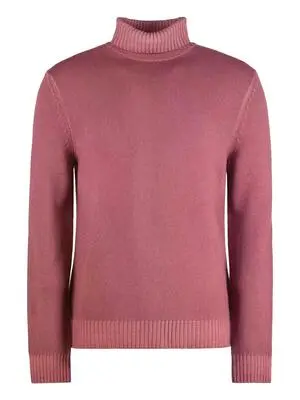 Malo Virgin Wool Sweater - Pink
