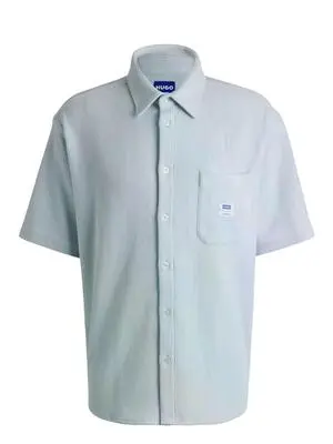 Hugo Ribbed Shirt - Blue