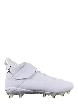 JORDAN Alpha Menace Pro 2 Mid Football Cleats - White