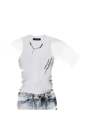Y/project Trompe L'oeil T-shirt - White
