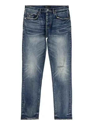 PURPLE BRAND Vintage Scratch Jeans - Blue