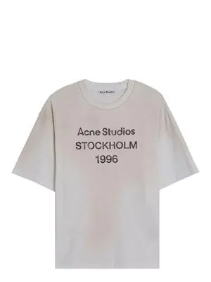 Acne Studios Logo T-shirt - White