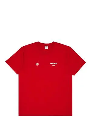Supreme X Ducati Logos Tee 'red' Red