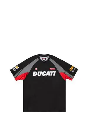 Supreme X Ducati Soccer Jersey - Black
