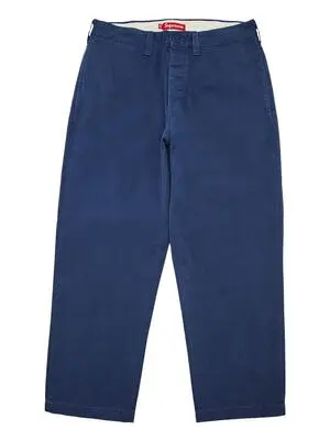Supreme Chino Pant 'light Navy - Blue