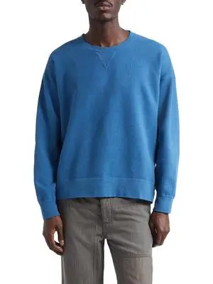 Visvim Jumbo French Terry Sweatshirt - Lt. Indigo