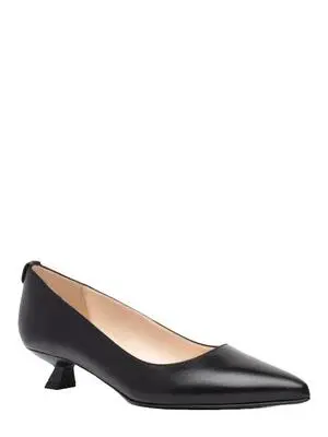 NEROGIARDINI Pointed-toe Kitten Heel Pumps - Black