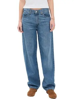 LEVI'S Baggy Dad Jeans - Heavy Check
