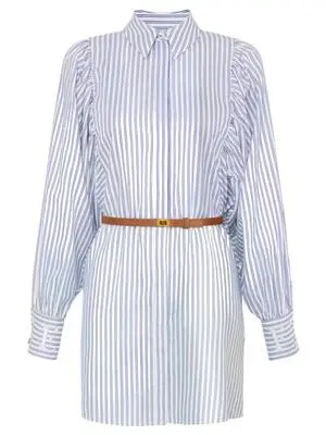 ELISABETTA FRANCHI Elisabetta Franchi Striped Shirt Dress