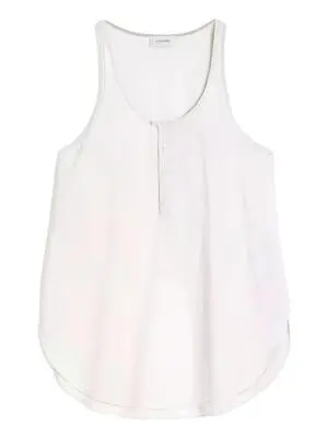 LEMAIRE Bias Cut Tank Top - White