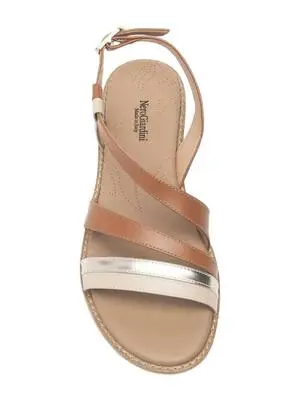 NEROGIARDINI Strappy Stiletto Sandals - Brown Multi