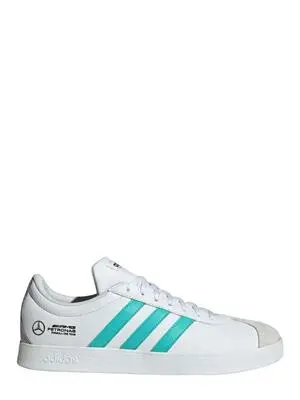 Adidas Vl Court Mercedes Amg Petronas Formula One Team Sneakers - Cloud White/semi Mint Rush/core Black