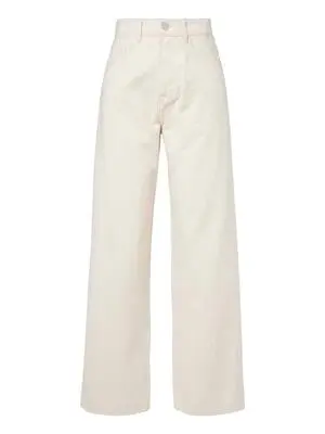 RÓHE High-rise Wide-leg Jeans - Neutrals