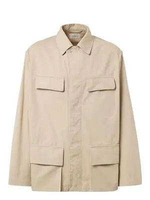 LEMAIRE Cotton Twill Overshirt - Beige