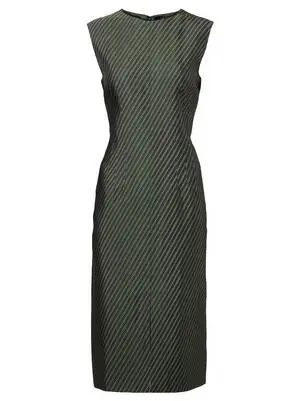 Dries Van Noten Delina Midi Dress - Green