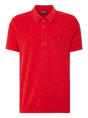 Vilebrequin Cotton-blend Terry Polo Shirt - Red
