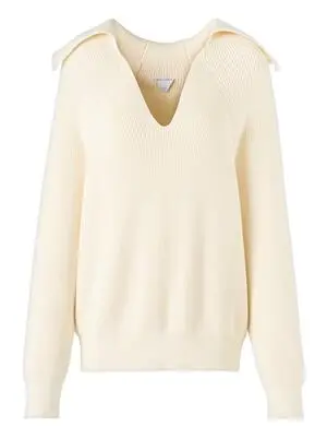 Bottega Veneta Cotton Sweater - White