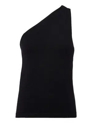 RÓHE Róhe One-Shoulder Wool-Cashmere Top