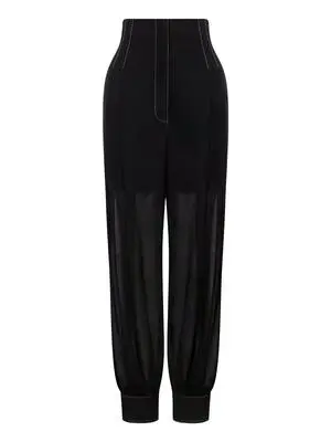 Philosophy Di Lorenzo Serafini Tapered Trousers - Black