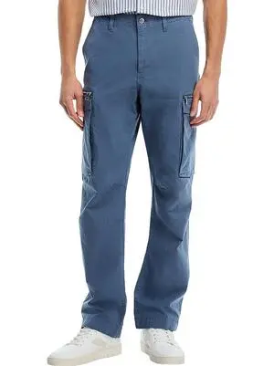 Michael Kors Garment Dyed Cargo Pants - Dark Chambray