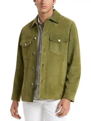 ジャケット・アウター MICHAEL KORS Clonmel Suede Jacket Michael Kors Clonmel Suede Jacket In Natural - 80% Off | Editorialist