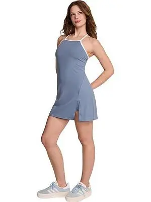 Pink Relay Strappy Sport Dress - Blue